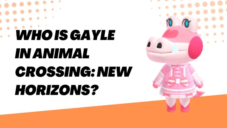 Who Is Gayle In Animal Crossing: New Horizons? - Reorion Planet